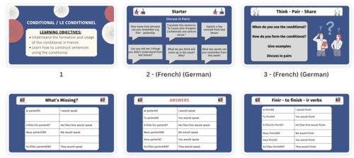 French Conditional Grammar | Teaching Resources