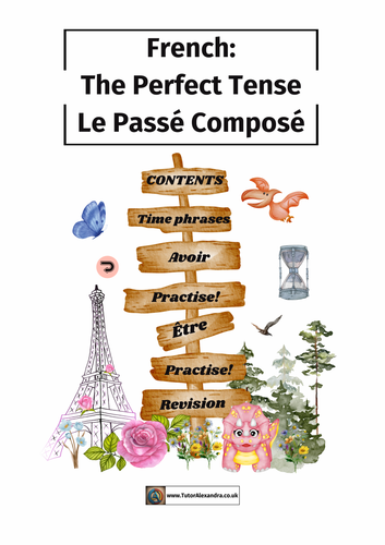 French Perfect Tense: Avoir & Etre GCSE Revision | Teaching Resources