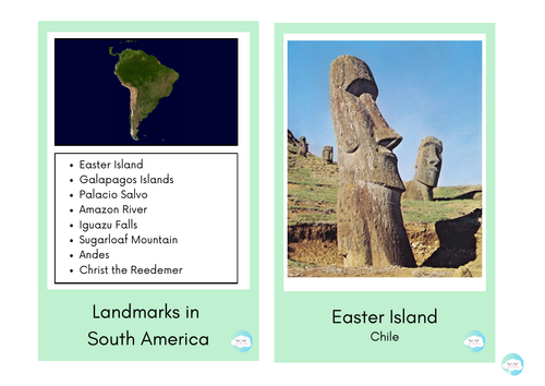 Landmarks in the world - Flashcards | Teaching Resources