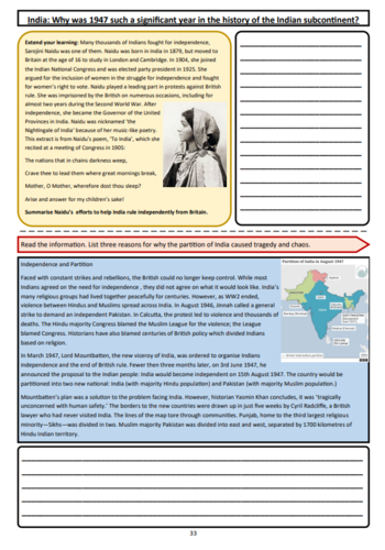 The British Empire - A Case Study of India | Teaching Resources