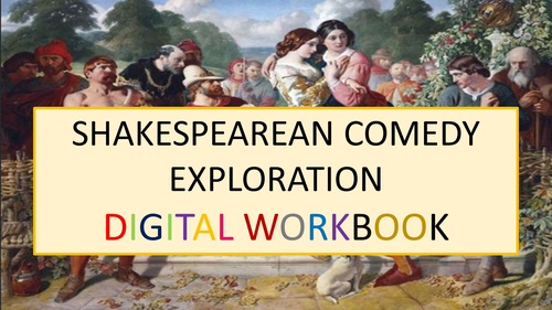 SHAKESPEARE - COMPREHENSION - EXPLORATION OF COMEDIES | Teaching Resources