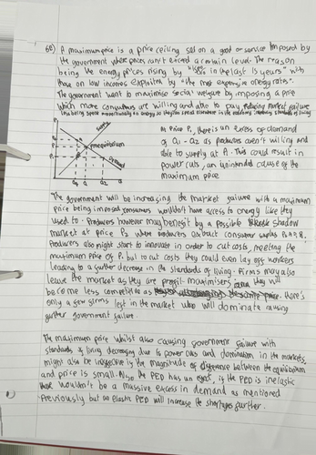 A-Level Economics All Themes Model Essays | Teaching Resources