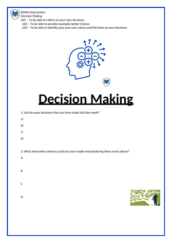 SEMH Intervention Pack 1-10 | Teaching Resources