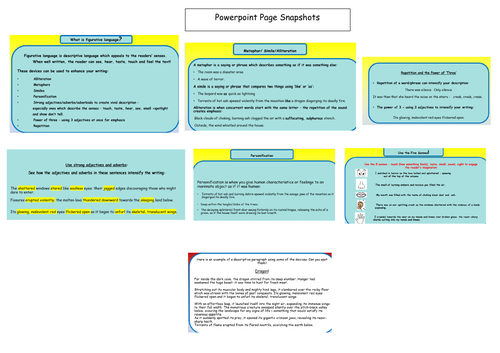KS2 Creative Writing-Figurative Language - How to make writing more ...