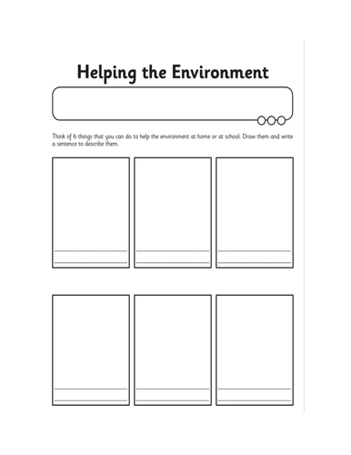 Think Green - Vocab-speaking Lesson | Teaching Resources