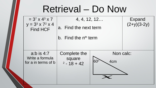 Edexcel GCSE Higher Unit 19 - Proportion & Graphs | Teaching Resources