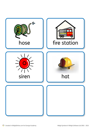 Fire truck song work- SEND | Teaching Resources