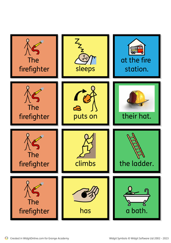 Fire truck song work- SEND | Teaching Resources