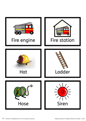 Fire truck song work- SEND | Teaching Resources