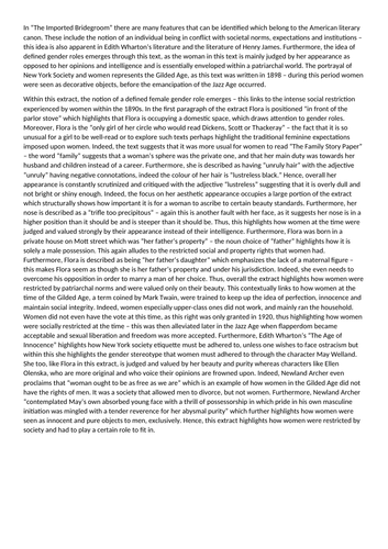 A2 Unseen American Lit paragraph - English Lit OCR | Teaching Resources