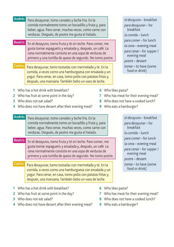U3.2 G_L2 + L3_COMER Y BEBER_Qué te gusta comer y beber_p. 53_F ...