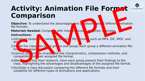 Level 3 BTEC IT - Unit 18: Digital Animations & Effects (Learning Aim A ...