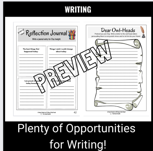 ELF DOG AND OWL HEAD Novel study and Reading Comprehension | Teaching ...