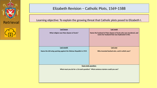 GCSE History Edexcel Early Elizabethan England Revision booklet | Teaching Resources