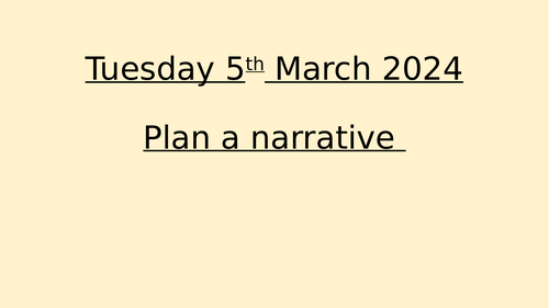 KS2 Narrative Writing Planning | Teaching Resources