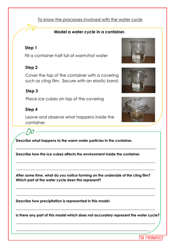 Water cycle - States of matter - KS2 - Year 4 - Science | Teaching ...