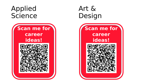 Careers Subject QR Codes | Teaching Resources