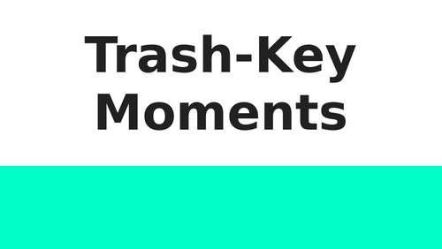 Trash by Andy Mulligan Key Moments | Teaching Resources