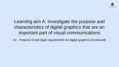 Level 3 BTEC IT - Unit 17: 2D & 3D Digital Graphics (Learning Aim A ...