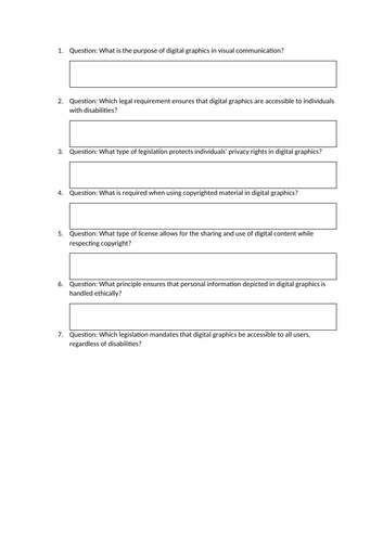 Level 3 BTEC IT - Unit 17: 2D & 3D Digital Graphics (Learning Aim A ...