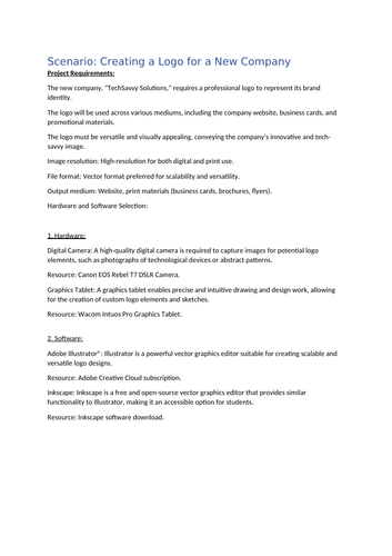 Level 3 BTEC IT - Unit 17: 2D & 3D Digital Graphics (Learning Aim A ...