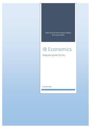 IB Economics IA and revision resources | Teaching Resources