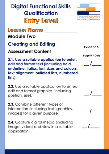 Digital Functional Skills - Module 2 - Creating & Editing - Unit 2.1 ...