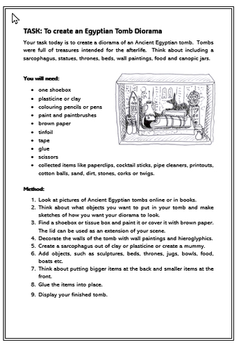 Ancient Egypt - Tutankhamun - WEEK 7 (10 lessons) | Teaching Resources