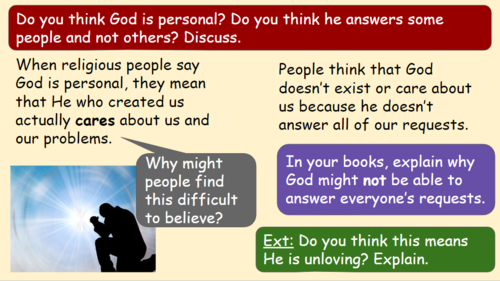 Looking for God - 1.6 Is God personal? | Teaching Resources