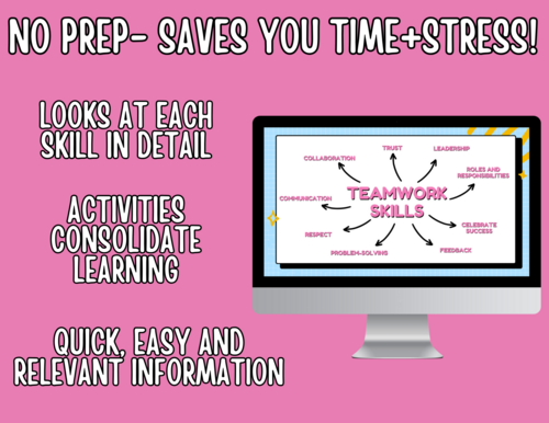 Teamwork Assembly/Lesson KS3+KS4 Editable + Activities | Teaching Resources