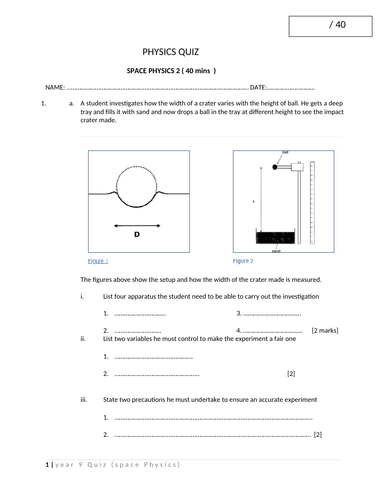 The Earth in space | Teaching Resources