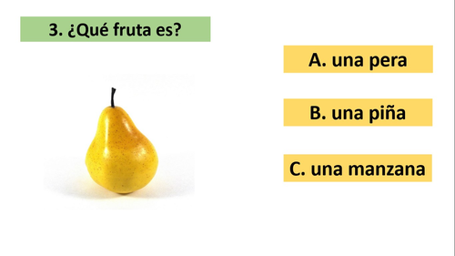 Spanish Healthy/Unhealthy living Quiz | Teaching Resources