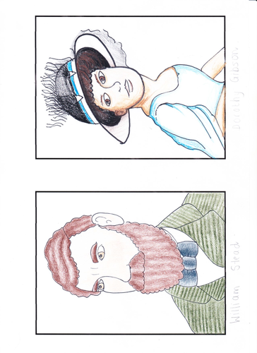 Titanic people portraits and descriptions | Teaching Resources