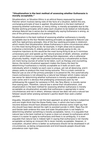A* Euthanasia/Situationalism/Natural Law Essay - RS OCR | Teaching ...