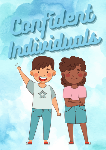 Wellbeing Indicators (SHANARRI) Posters Blue Colours (13 Posters ...