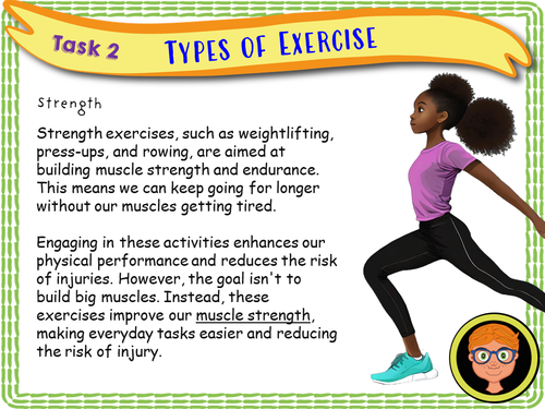 Being Healthy - Exercise | Teaching Resources