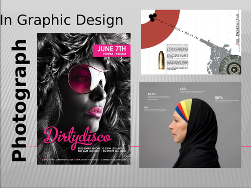 Photography in graphic design | Teaching Resources