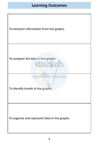 Line Graphs Workbook - Statistics - Level 1 Functional Skills Maths | Teaching Resources