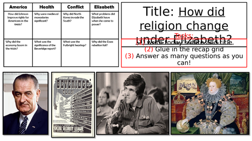 Religious Changes in Elizabethan England | Teaching Resources