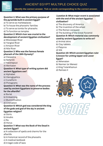 Ancient Egypt Resource Bundle | Teaching Resources