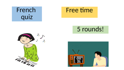 French Free Time Quiz | Teaching Resources