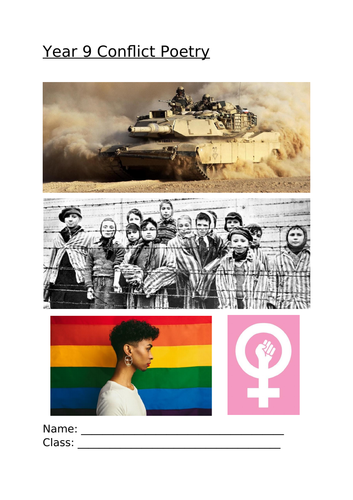 KS3 Conflict Poetry | Teaching Resources