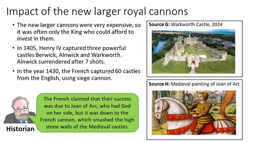 How successfully did Medieval castles adapt to the use of gunpowder ...