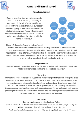 GCSE Sociology AQA Crime and Deviance | Teaching Resources