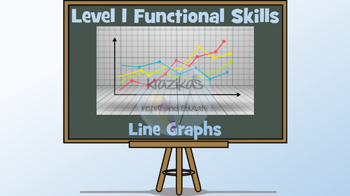 Line Graphs - Statistics - Level 1 Functional Skills Maths | Teaching ...