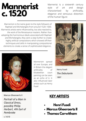 15 Art Movement Posters with Images, Key Artists and Relevant ...