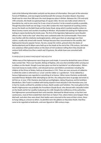 The Highwayman Poetry - 3 Week Unit (Week 1) | Teaching Resources