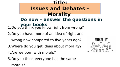 Gcse Edexcel Psychology Morality Teaching Resources