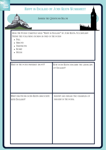 John Keats Poetry Bundle | Teaching Resources