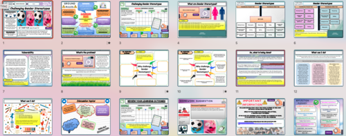 Challenging gender stereotypes - Primary PSHE | Teaching Resources